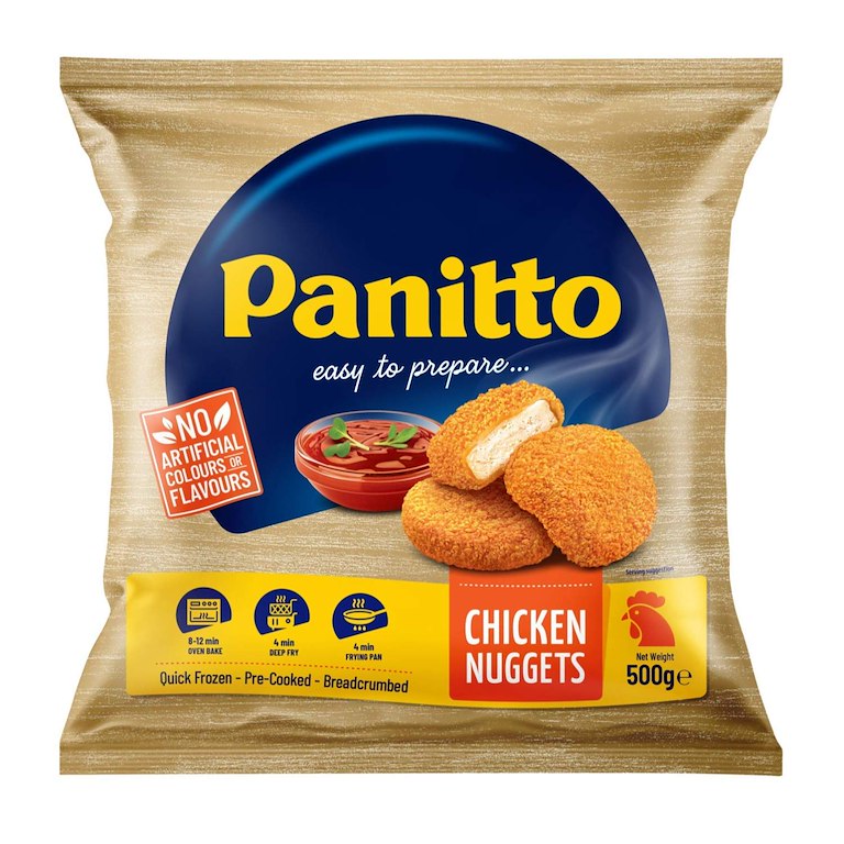 Pileći nuggets Panitto smrznuti 500g Tisacoop