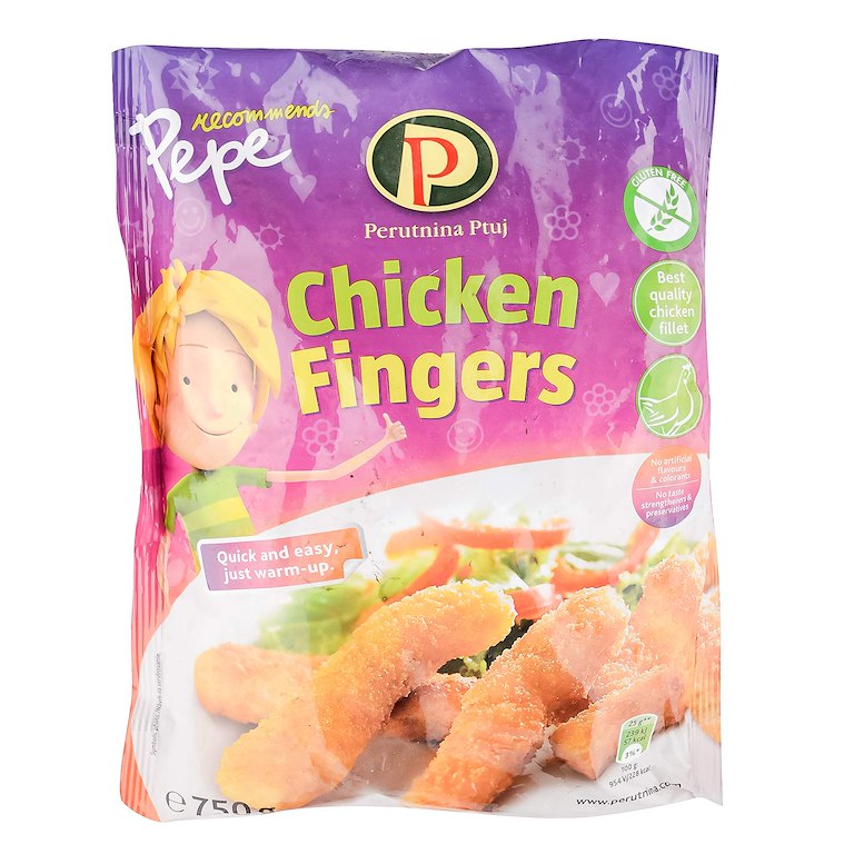 Pileći štapići Pepe smrznuti 750g Perutnina Ptuj