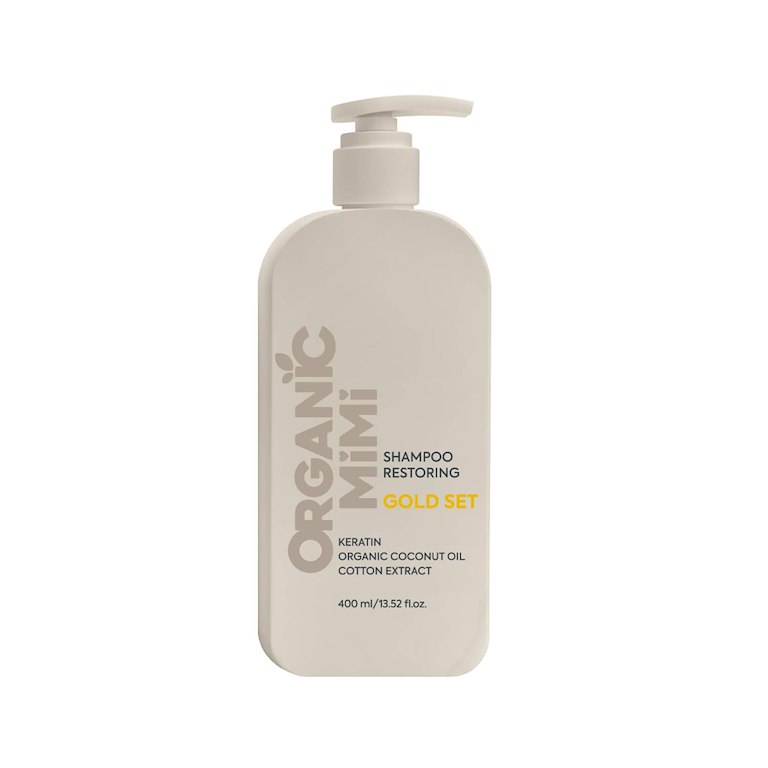 Šampon Restoring Gold Set 400ml Organic Mimi