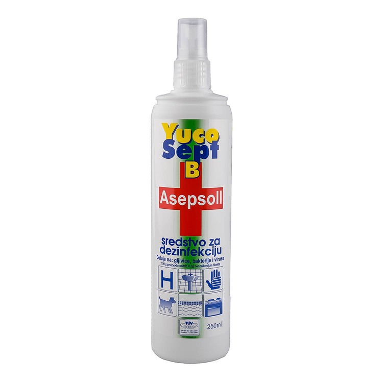 Asepsol sredstvo za dezinfekciju 250ml Yuco