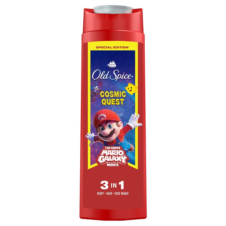 Gel za tuširanje muški Wolfthorn Super Mario 400ml Old Spice