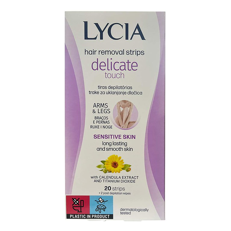 Trake za depilaciju ruku i nogu Nežan Dodir 20/1 Lycia