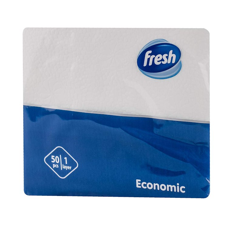 Salvete bele 30x30cm 50/1 Fresh