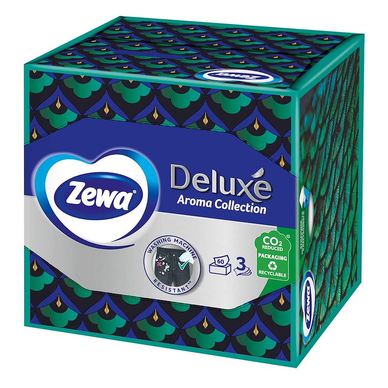 Maramice papirne za lice 3-slojne u kutiji Zewa