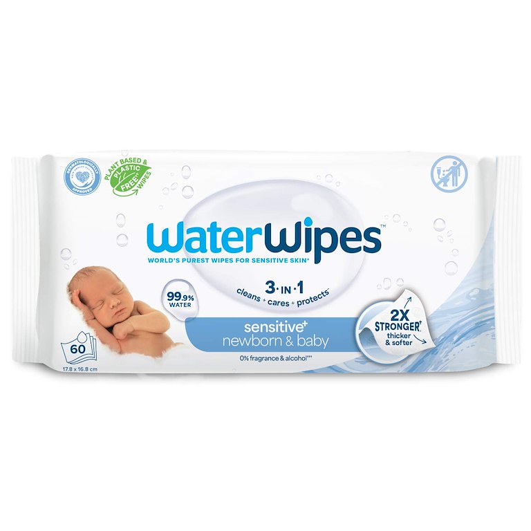 Vlažne maramice za bebe 60/1 Waterwipes