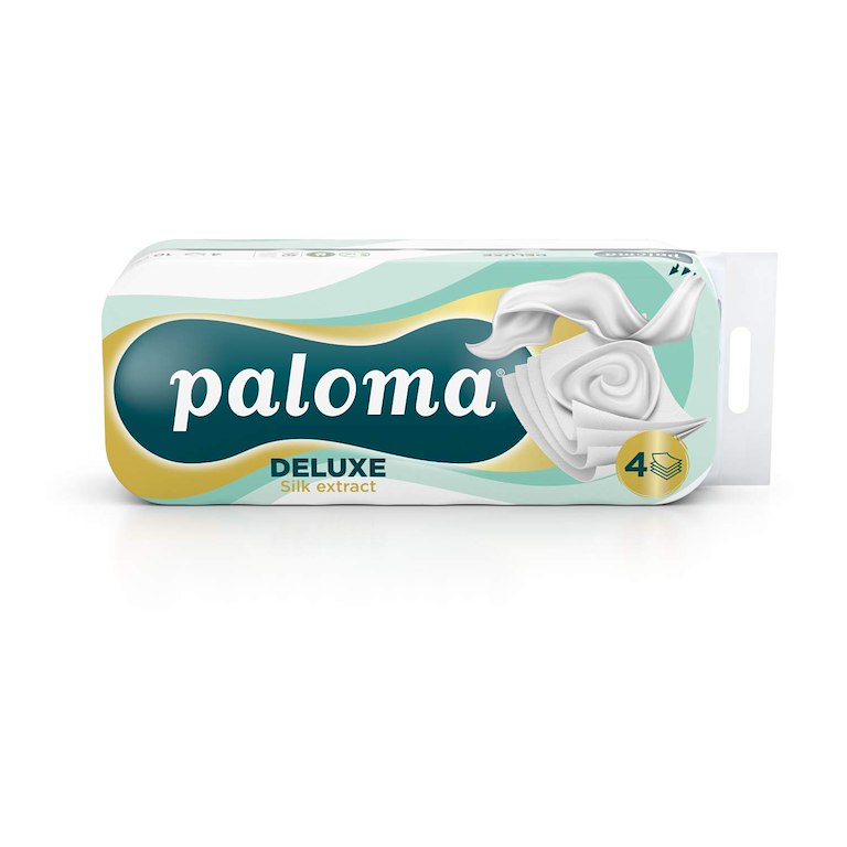 Toalet papir Delux Sensitive Silk 4-slojni 10/1 Paloma