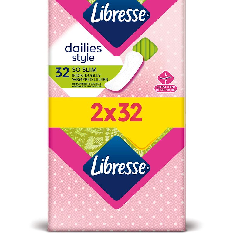 Dnevni ulošci Daily Fresh Slim 2x32/1 Libresse