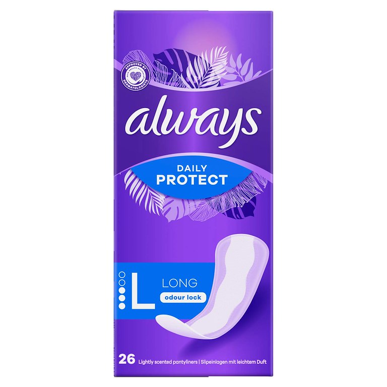 Higijenski ulošci liners long 26kom Always