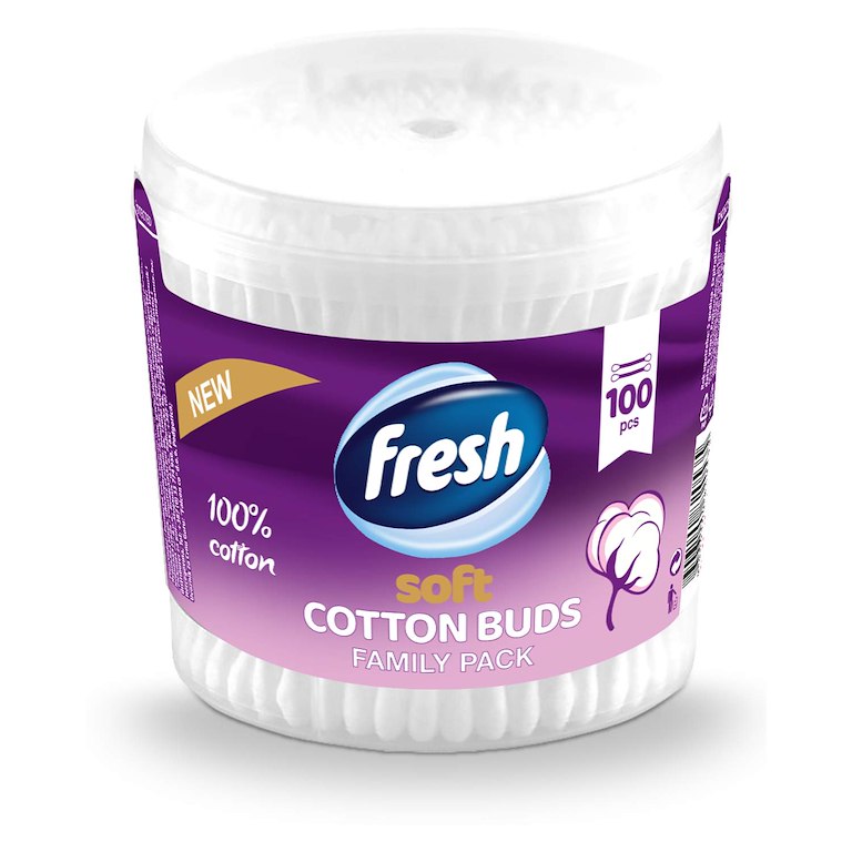 Štapići za uši 100/1 Fresh