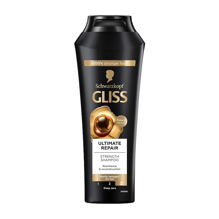 Šampon Ultimate Repair za oštećenu i suvu kosu 250ml Gliss