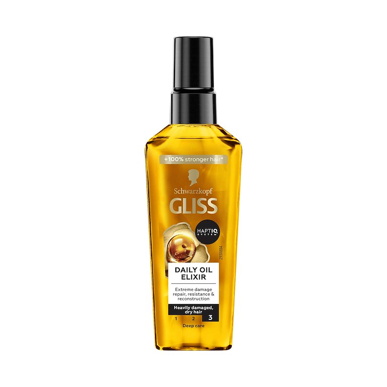 Silikon za kosu uljani eliksir 75ml Gliss