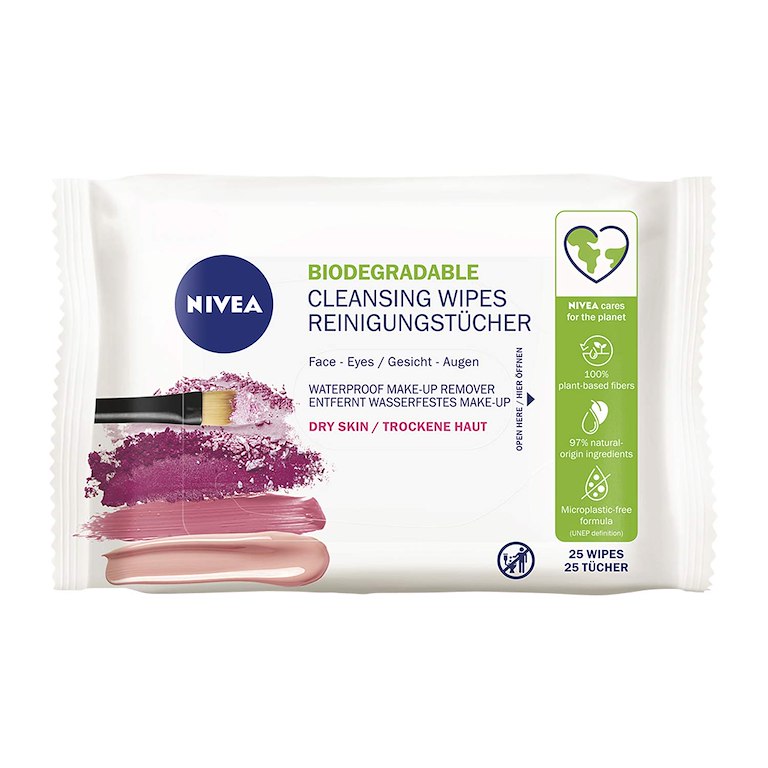 Maramice za cišcenje lica za suvu kožu Nivea