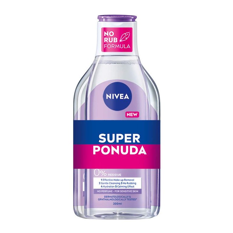 Micelarna voda 400ml+200ml Nivea