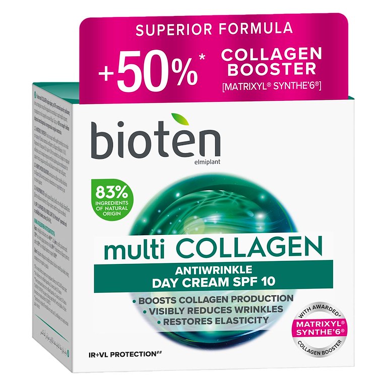 Krema za lice dnevna Multi Collagen 50ml Bioten