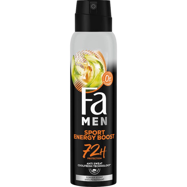 Dezodorans sprej za muškarce Energy Boost 150ml Fa