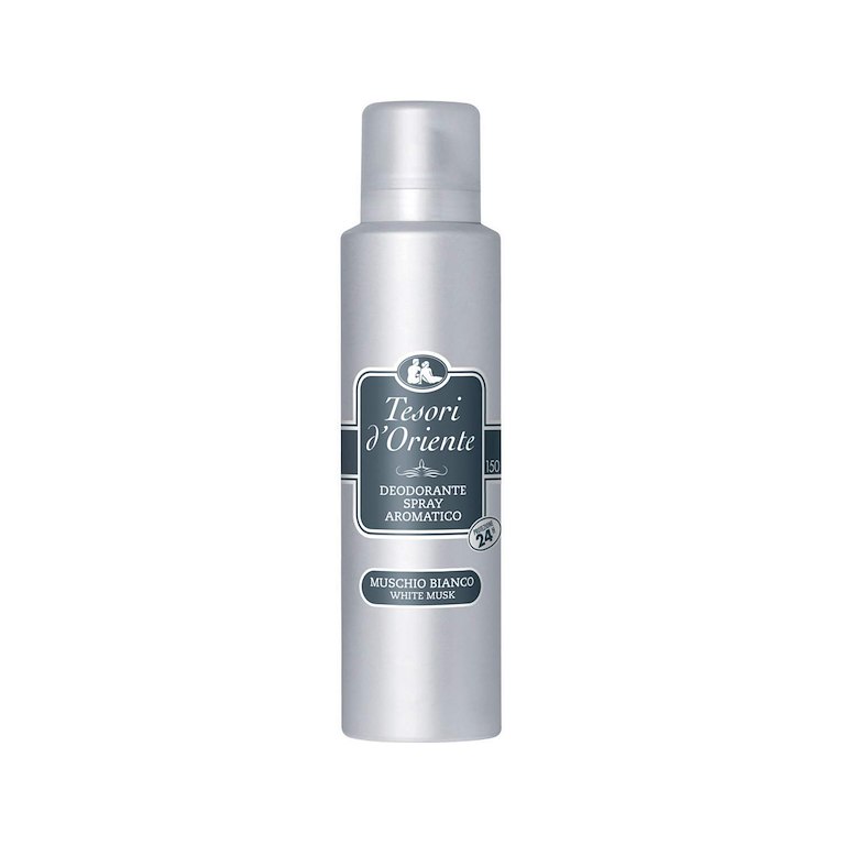 Dezodorans sprej beli mošus 150ml Tesori d'Oriente
