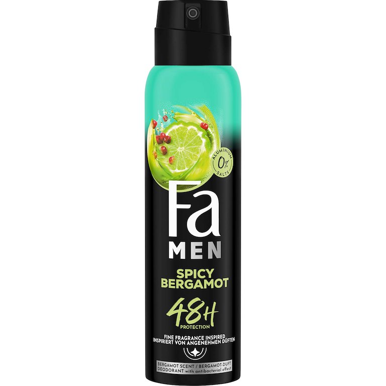 Dezodorans sprej Spicy Bergamot 150ml Fa