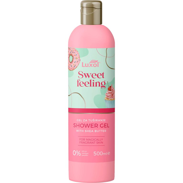 Gel za tuširanje sweet feeling 500ml Luxol