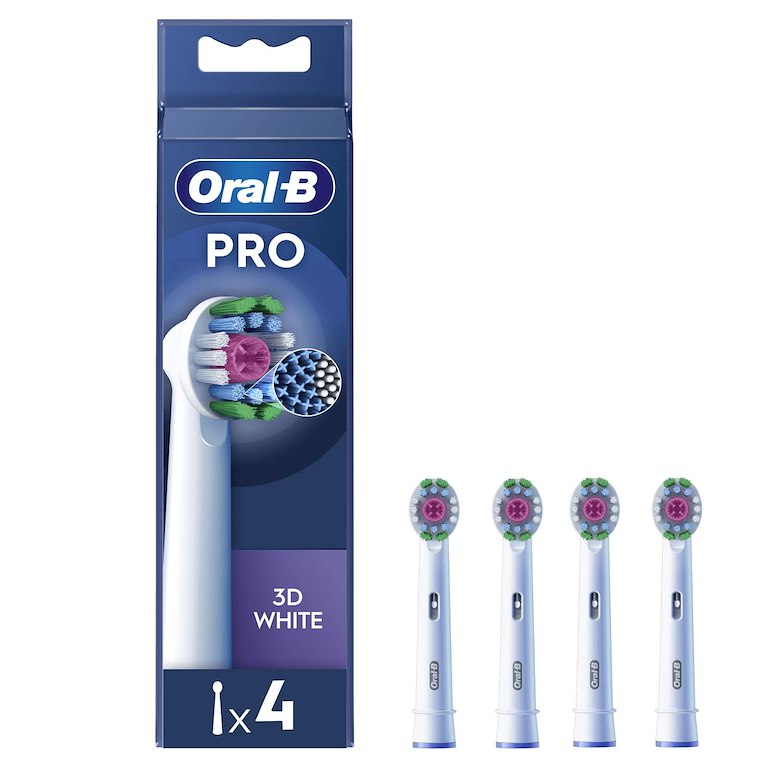 Rezervne glave 3D White 4/1 Oral-B