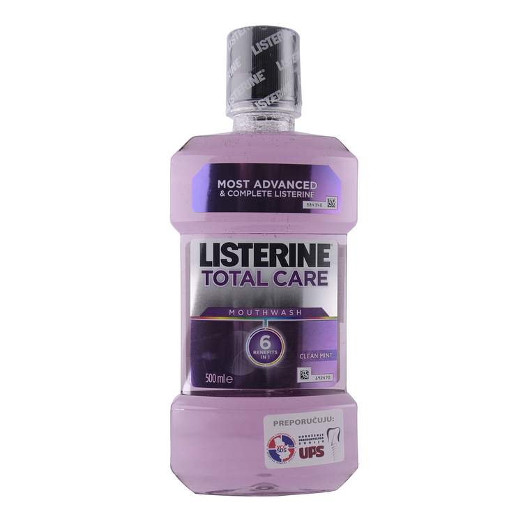 Tečnost za ispiranje usta Total Care 500ml Listerine
