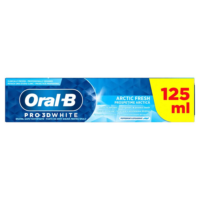 Pasta za zube Pro 3D White arctic fresh 125ml Oral-B