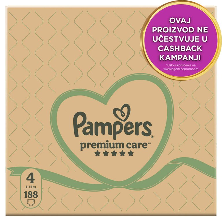 Pelene Premium 4 188/1 Pampers