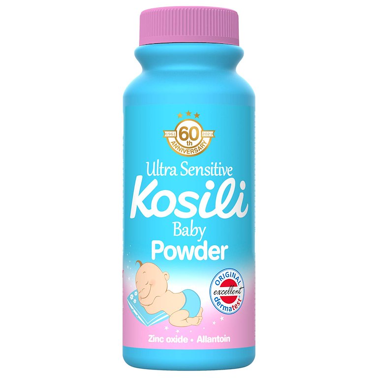 Puder za decu plavi 100g Kosili