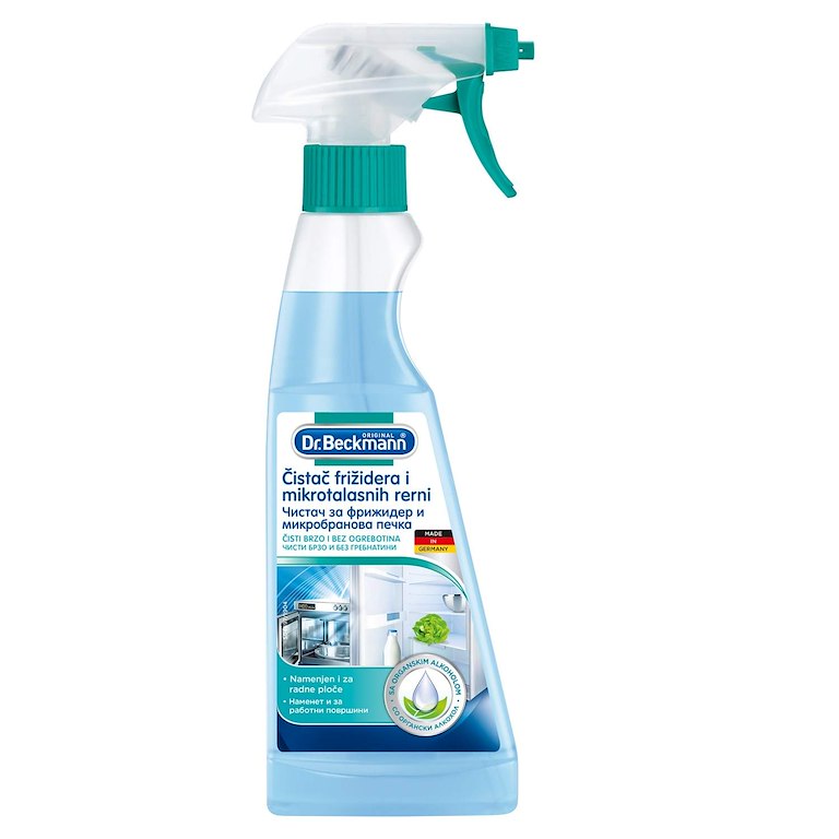 Čistač za frižider, mikrotalasnu i rernu 250ml Dr Beckmann
