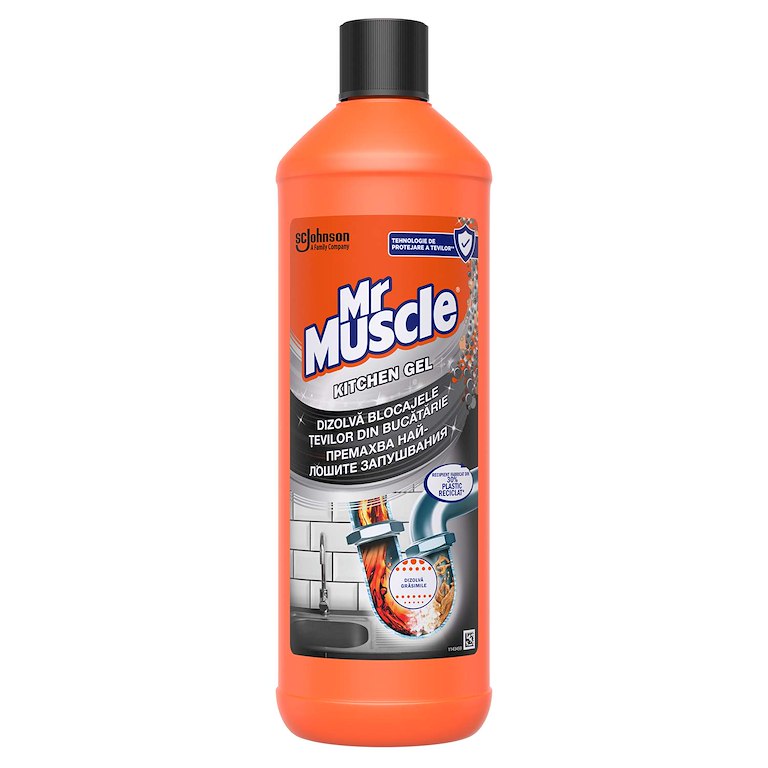 Čistač odvoda za kuhinju 1l Mr Muscle