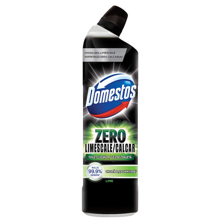 Sredstvo za WC gel Zero Lime 750ml Domestos