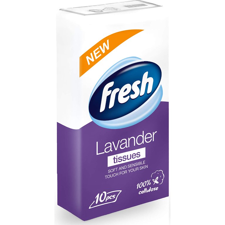 Maramice papirne lavanda 10/1 Fresh