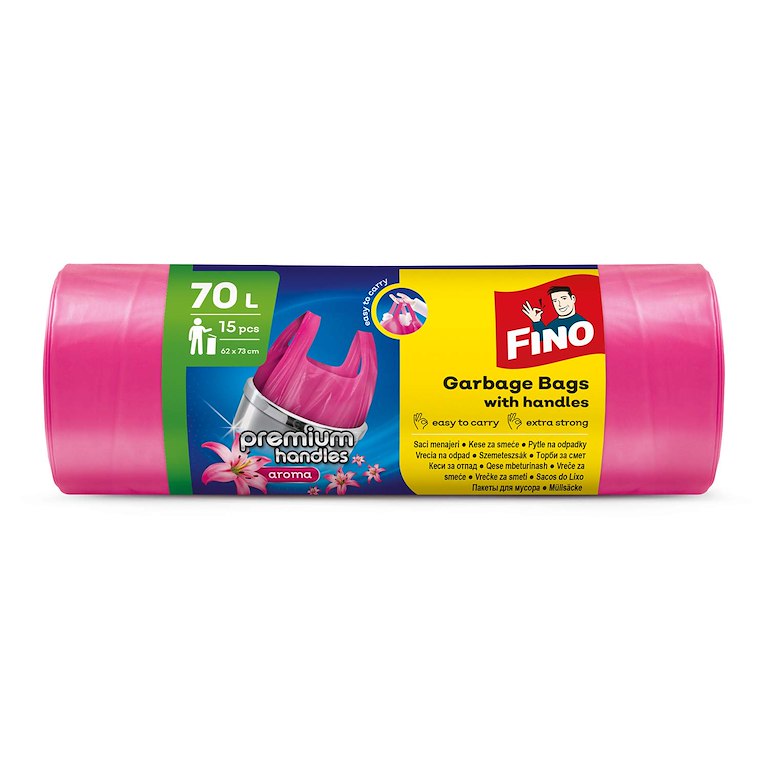 Kese za smeće Premium HD 70l 15kom Fino