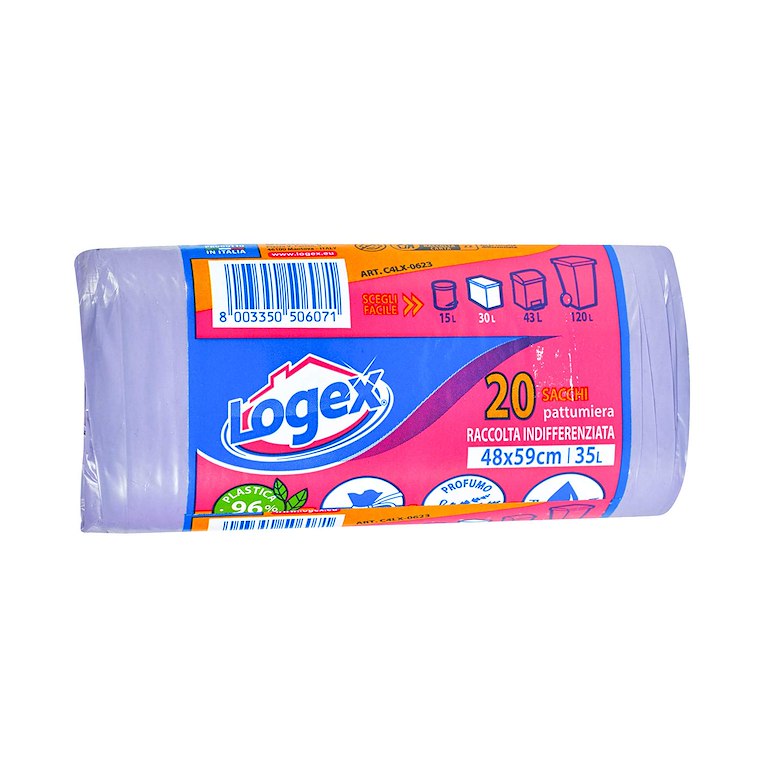 Kese za smeće rolna 20kom Logex