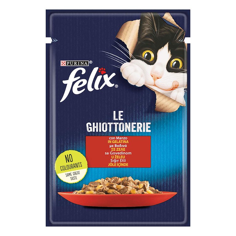 Hrana za mačke govedina 85g Felix