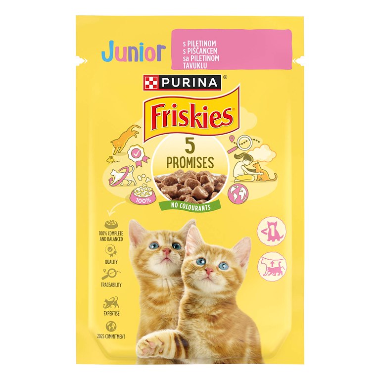 Preliv za mačke piletina 85g Friskies