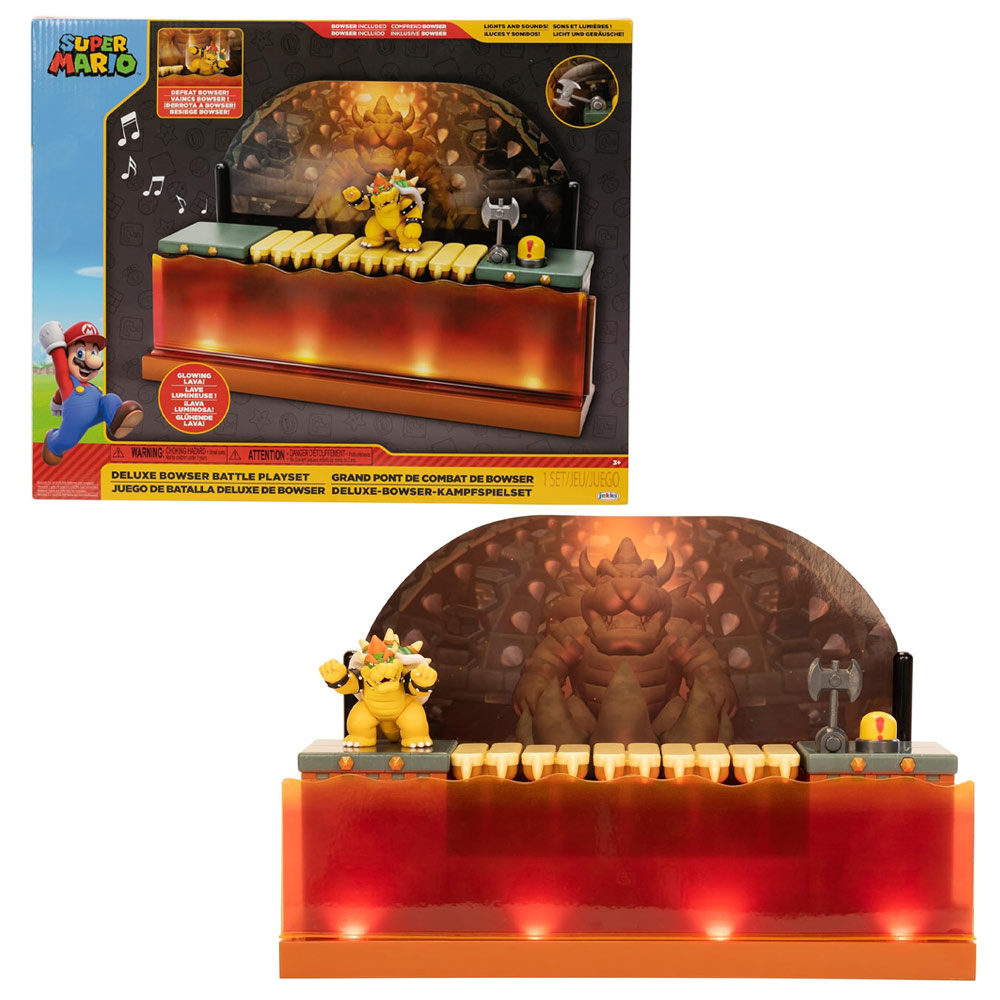 SUPER MARIO set deluxe bowser battle 418604