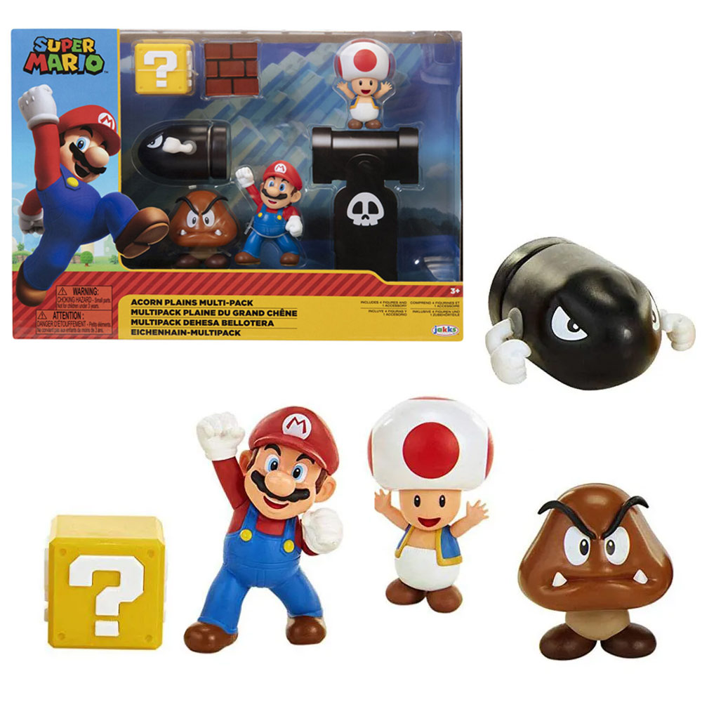 SUPER MARIO set Acorn plains diorama