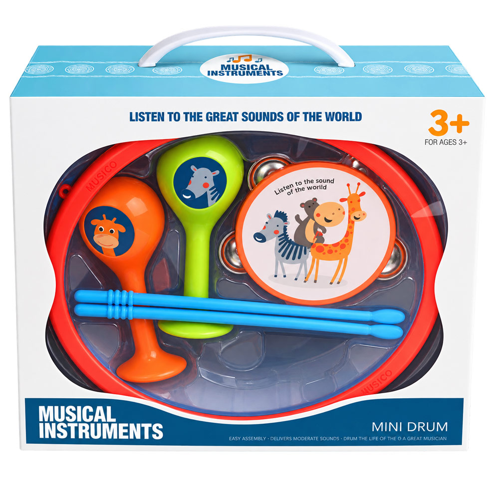 Doboš set muzičkih instrumenata