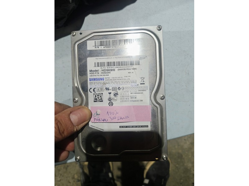 Samsung SpinPoint HDD 500GB