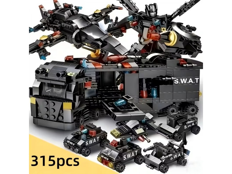 Set kockica SWAT - 315 delova NOVO