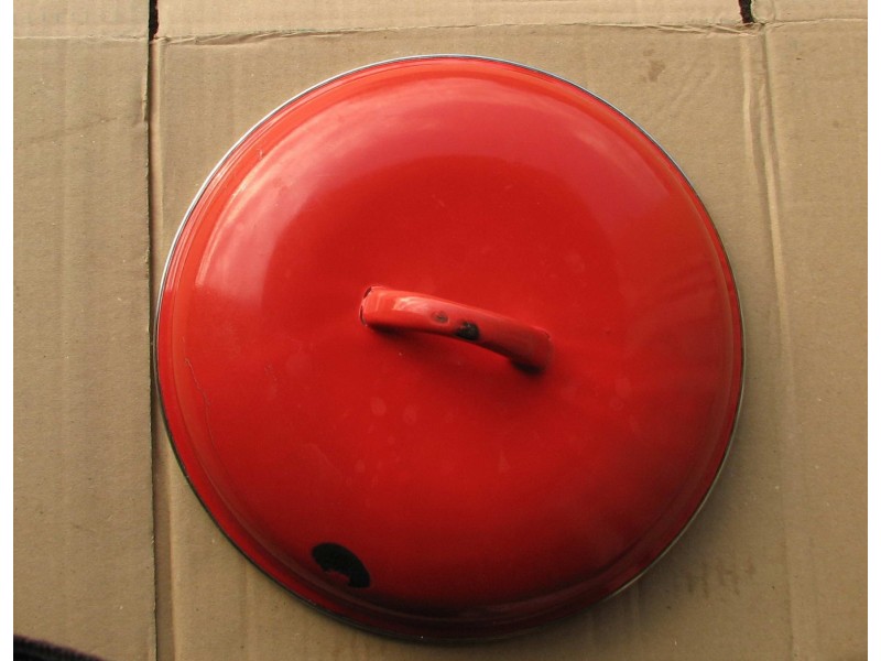 = Veliki masivan poklopac - Prečnik 25cm - 530g