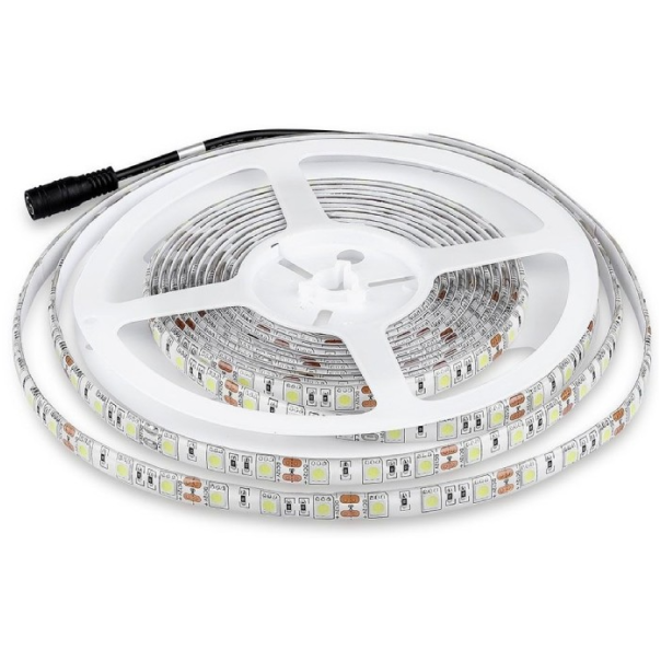V-TAC LED TRAKA 5050 60LED, 10W, 12V, 3000K, IP65, SKU-2149