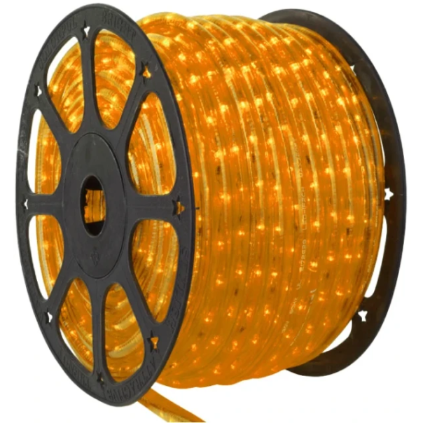 Svetlece LED crevo, 36LED/m,13mm,narandžasto