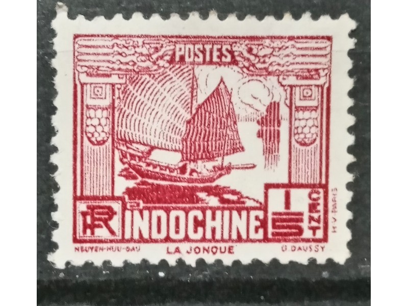 INDOKINA Fr. 1931 - DžUNKA **