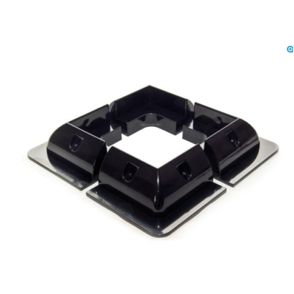Drzac solarnog paneli 4/1 crni 8036
