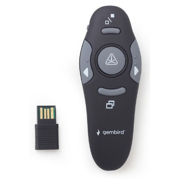 WP-L-11 Gembird Wireless prezenter, laser pointer