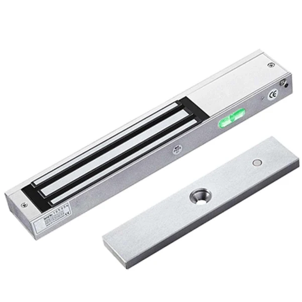 KPS-KT-L280D GMB 12V Access Control Magnetic Lock, Fingerprint Unlock Double Door with Delay, OS LED