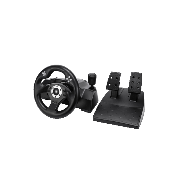 STR-M-40 ** Gembird RACEMASTER PC racing wheel 270degr. PC/PS3, Direct-X-X-input (4499)