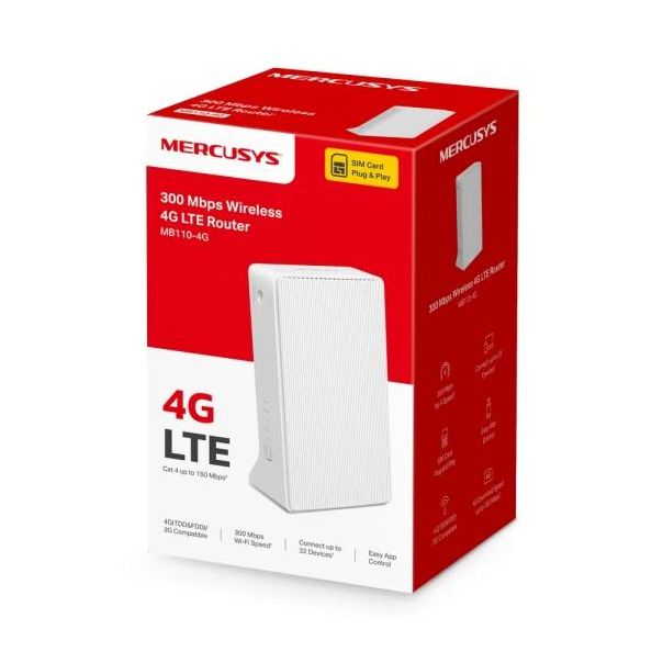 MERCUSYS LAN MK MB110-4G Router N300 LTE