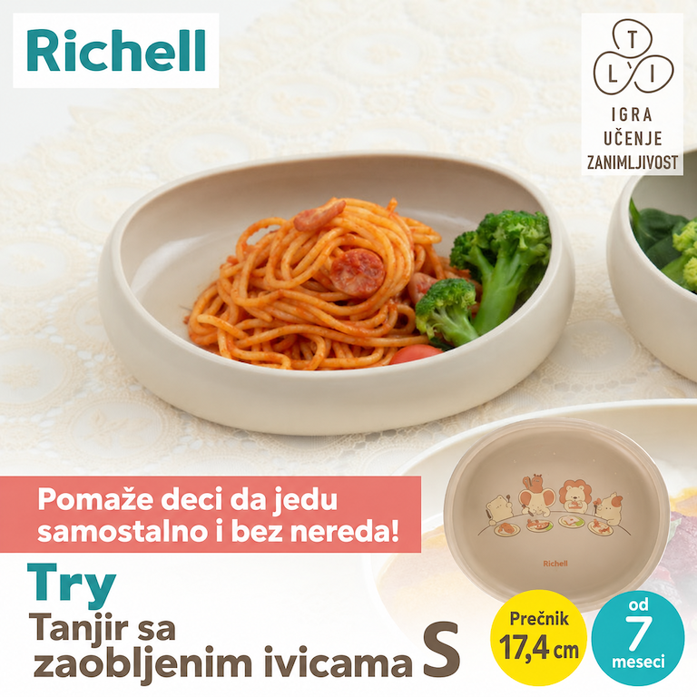 Richell tanjir za bebe Easy Scoop
